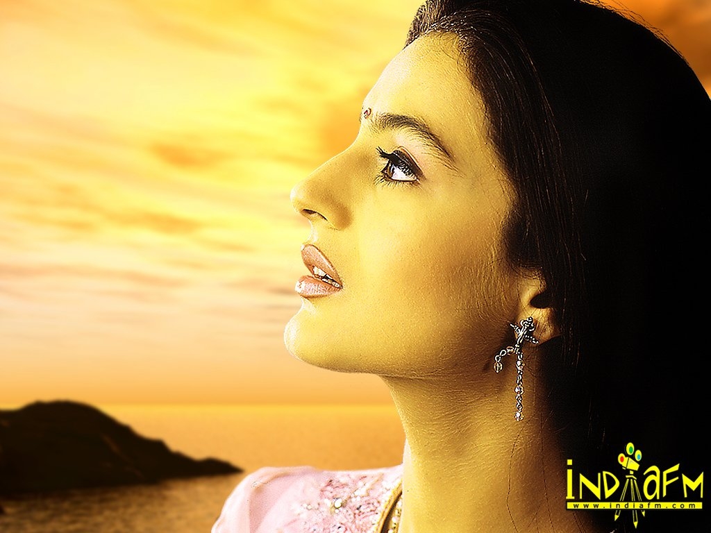 Amisha Patel HQ Wallpapers | Amisha Patel Wallpapers - 5511 - Oneindia ...
