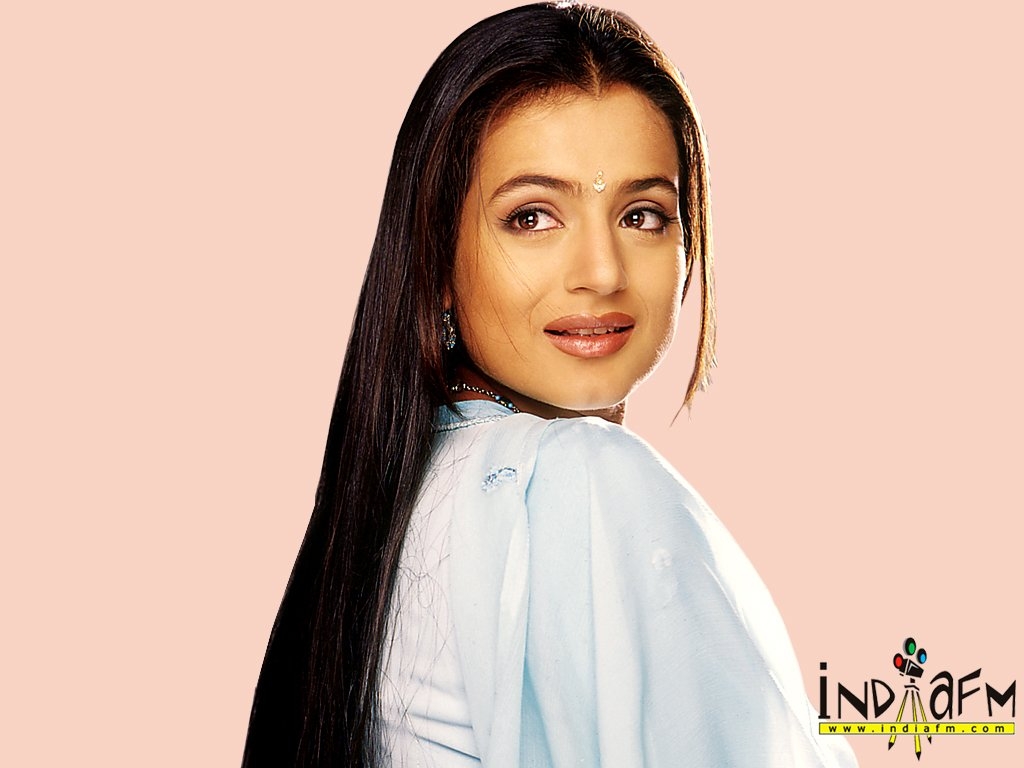 Amisha Patel HQ Wallpapers | Amisha Patel Wallpapers - 5518 - Oneindia ...