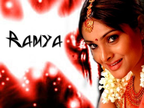 Ramya HQ Wallpapers | Ramya Wallpapers - 8275 - Oneindia Wallpapers