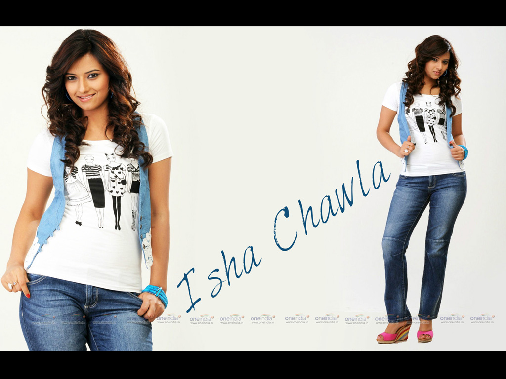 Isha Chawla HQ Wallpapers | Isha Chawla Wallpapers - 10628 - Oneindia Wallpapers