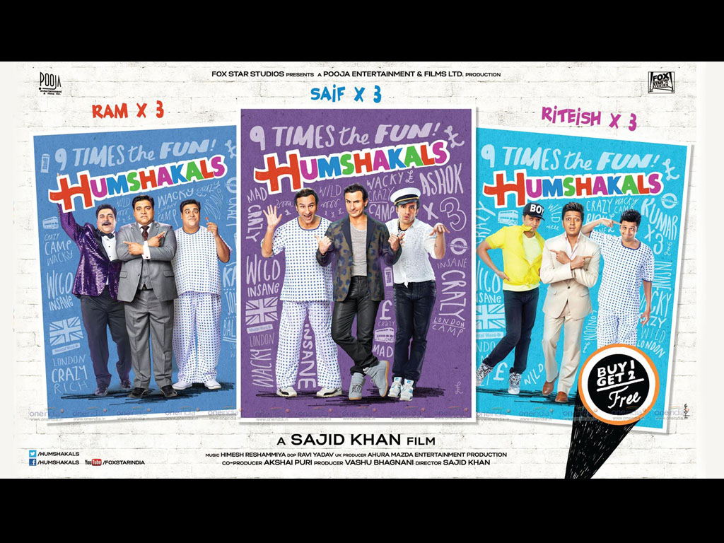 Humshakals HQ Movie Wallpapers | Humshakals HD Movie Wallpapers - 14266 ...