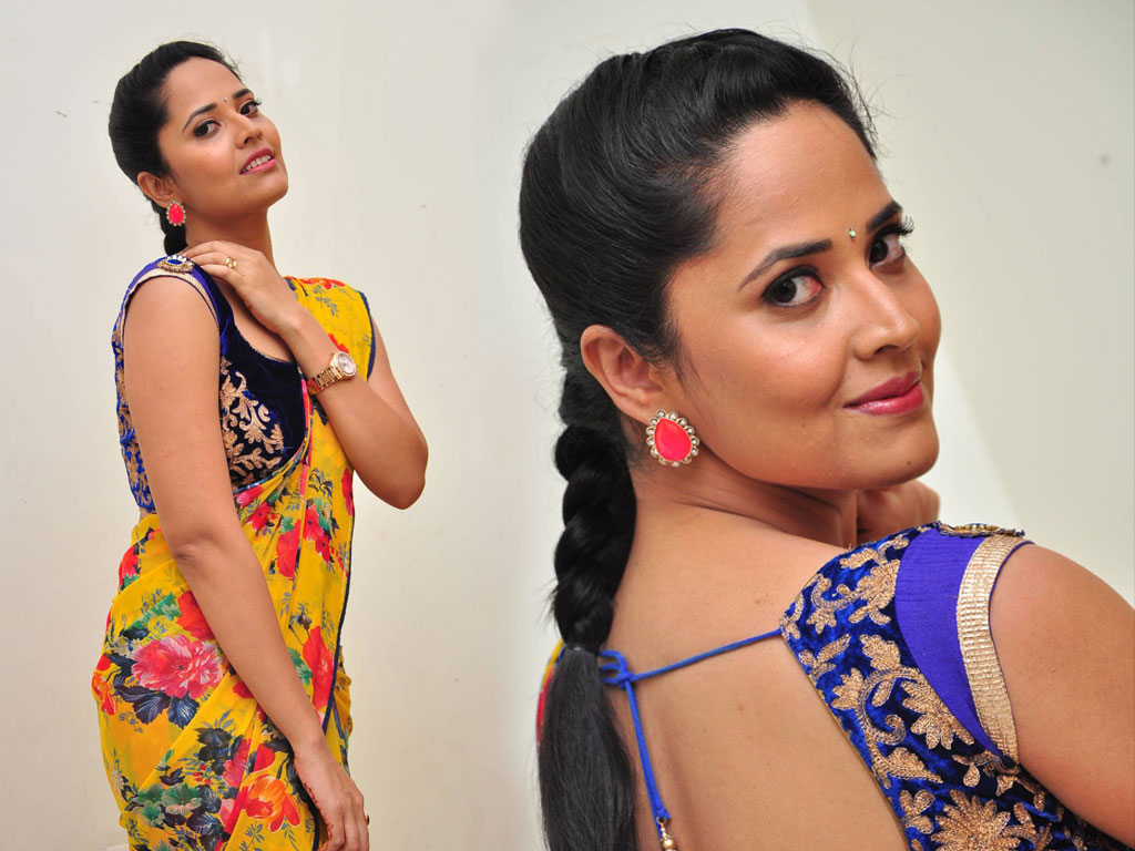 Anasuya HQ Wallpapers | Anasuya Wallpapers - 24360 - Oneindia Wallpapers