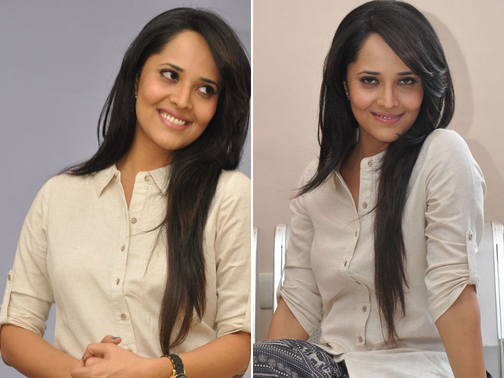 Anasuya HQ Wallpapers | Anasuya Wallpapers - 29477 - Oneindia Wallpapers