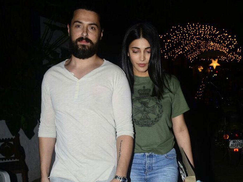 Shruti Haasan With Her Boyfriend HQ Wallpapers | Shruti Haasan With Her ...