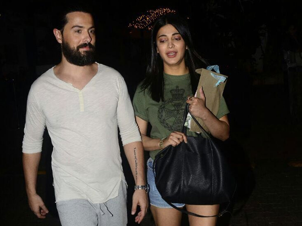 Shruti Haasan With Her Boyfriend HQ Wallpapers | Shruti Haasan With Her ...