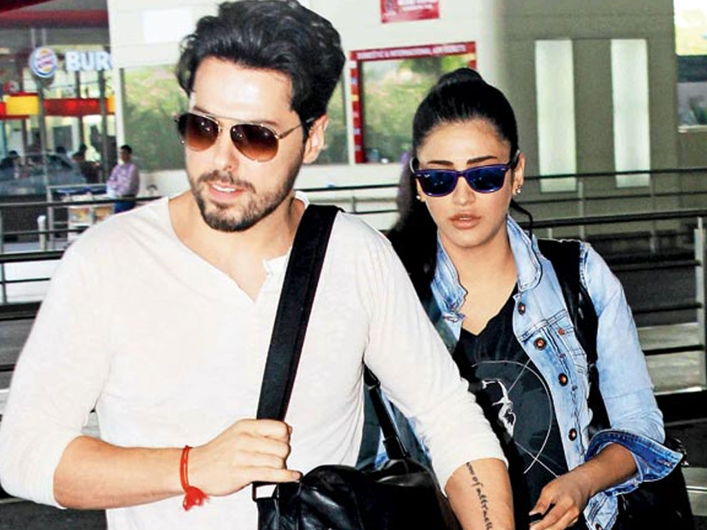 Shruti Haasan With Her Boyfriend HQ Wallpapers | Shruti Haasan With Her ...